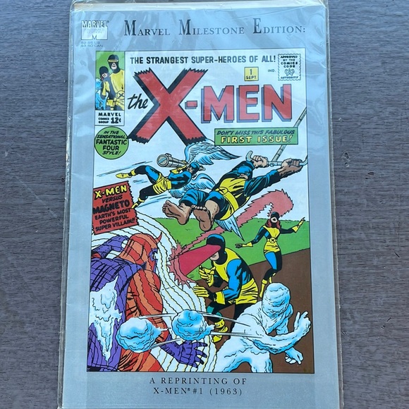 Marvel | Other | Marvel Milestone Edition Xmen Reprint Of 1963 | Poshmark